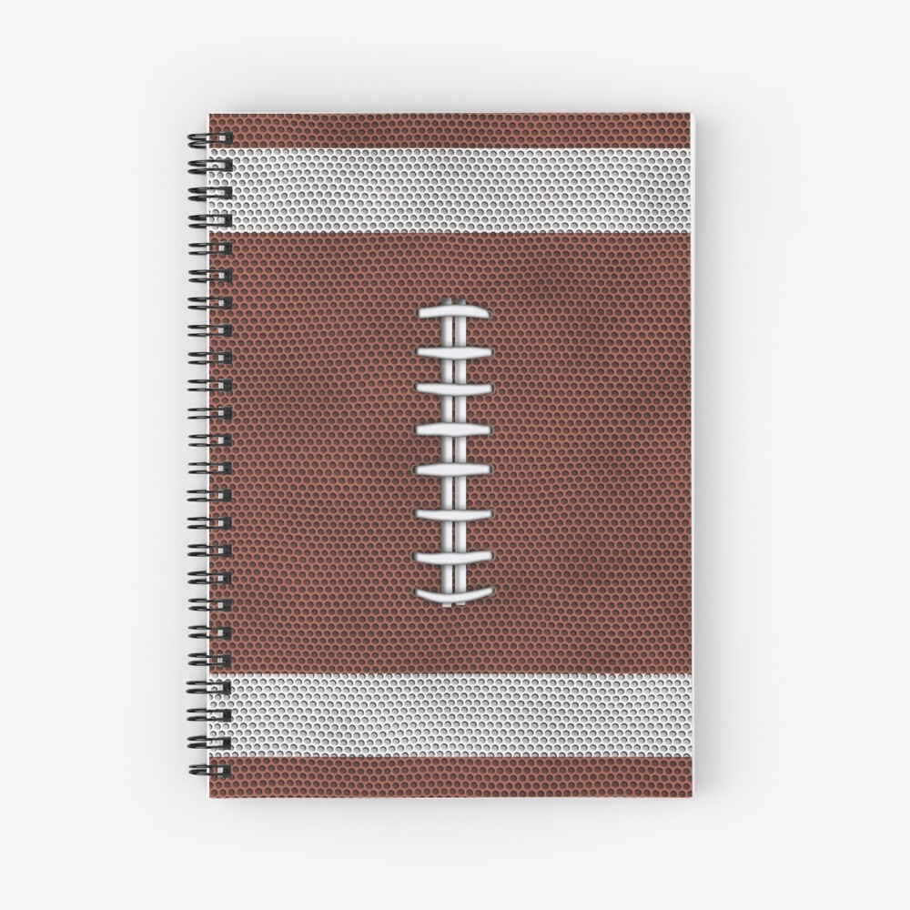 "Football" Spiral Notebook for Sale by JerryWLambert | Redbubble