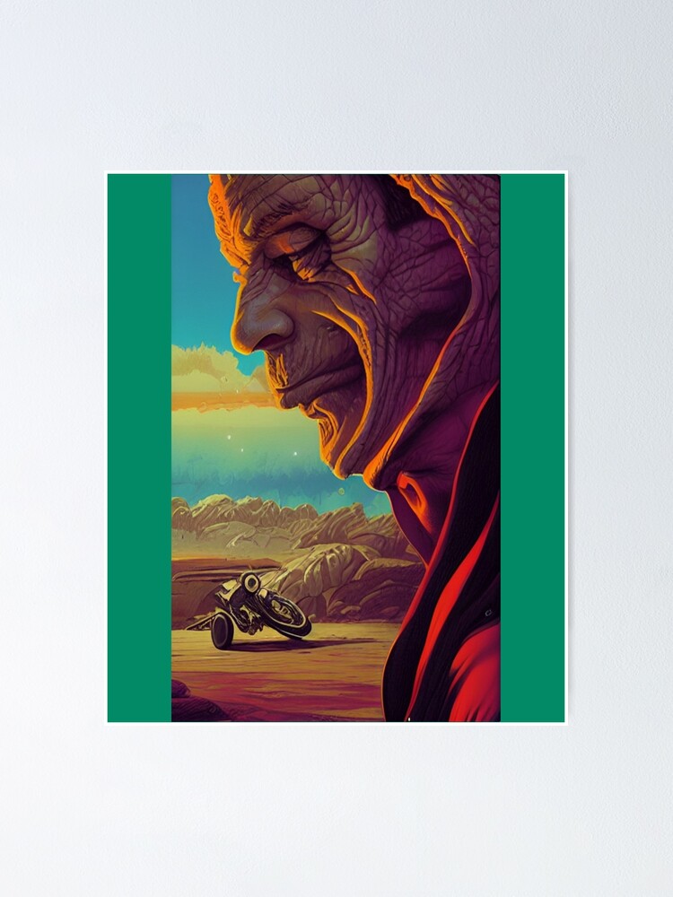 "stuntman mike Art Made By AI38" Poster for Sale by WildcatShop | Redbubble
