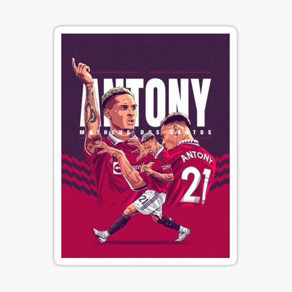 "ANTONY MATHEUS DOS SANTOS" Sticker for Sale by Baptise-Hayden | Redbubble