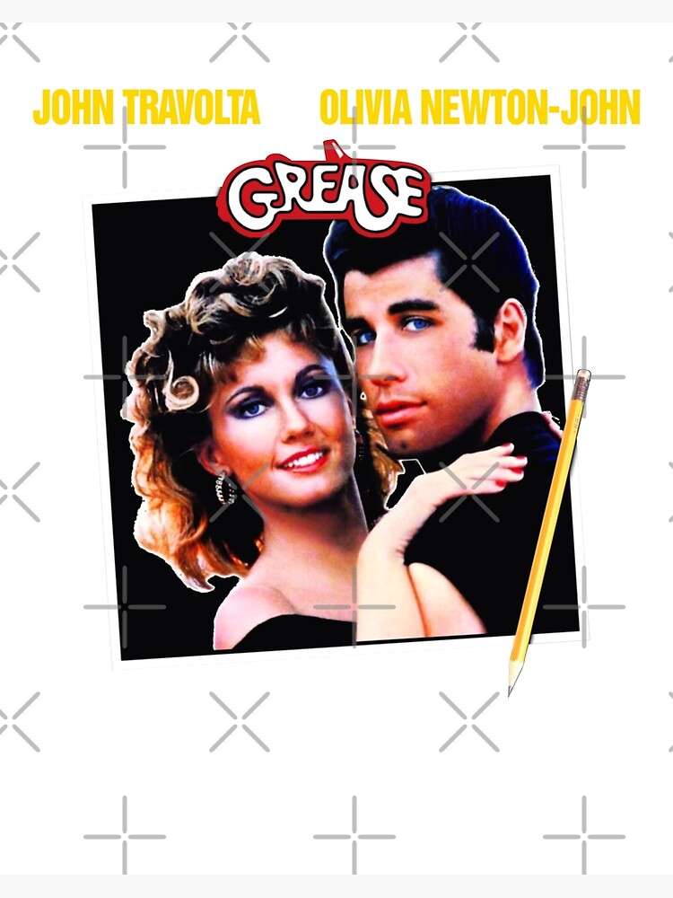Lámina fotográfica «Grease Movie Album Cover 82 Gráficos más vendidos ...