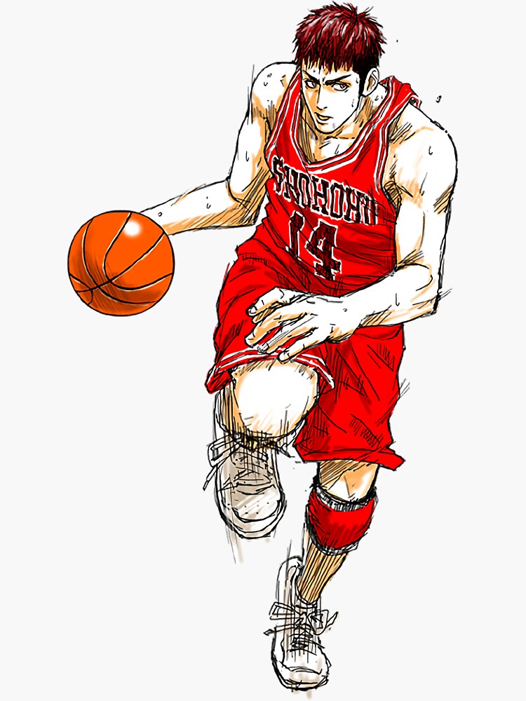 "Mitsui - Shohoku" Sticker for Sale by mothis-shop | Redbubble