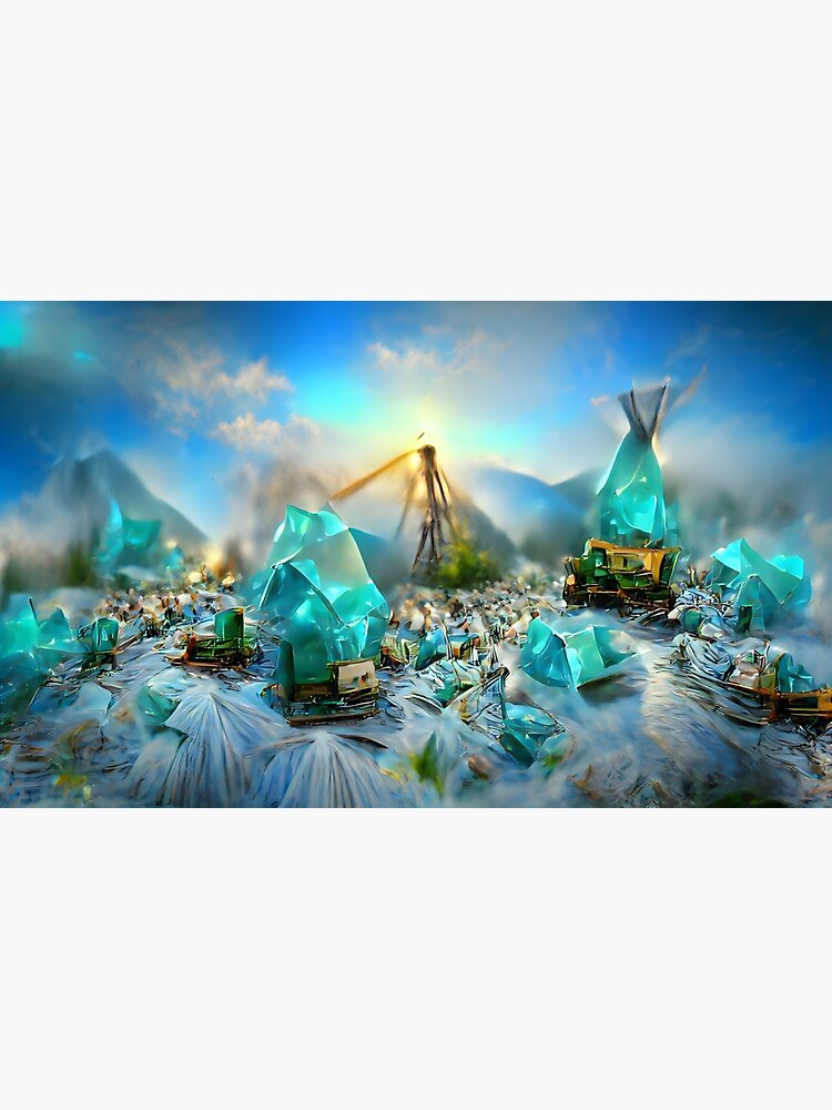 "Crystal Mine on Venus" Sticker for Sale by THORRAGNAR | Redbubble