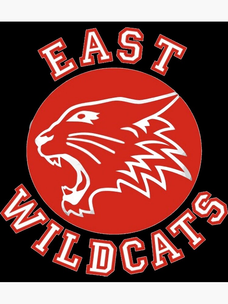 "East High Wildcats High School Musical Sticker" Poster for Sale by ...