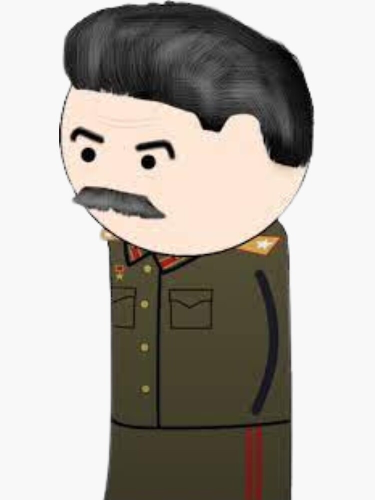 "oversimplified Characters" Sticker for Sale by BrainShine | Redbubble