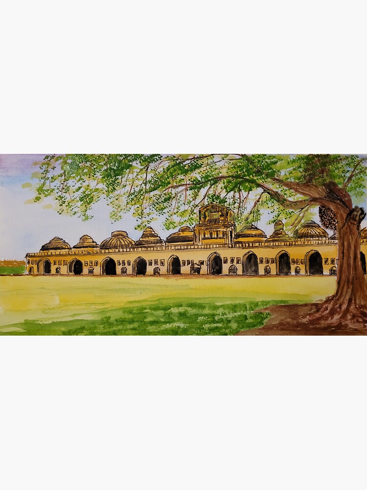 "Elephant stables at Hampi" Sticker for Sale by ShankarsGallery | Redbubble
