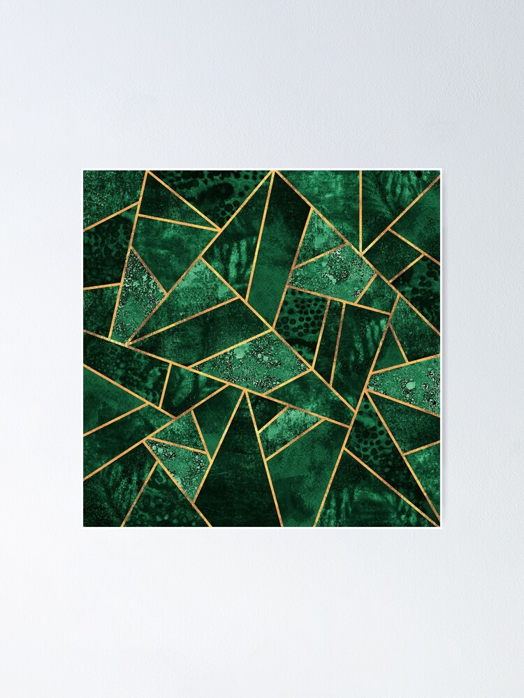 "Deep Emerald" Poster for Sale by foto-ella | Redbubble