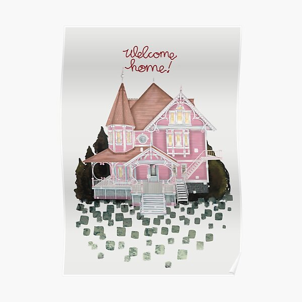 "Welcome Home" Poster for Sale by kerryartcarroll | Redbubble