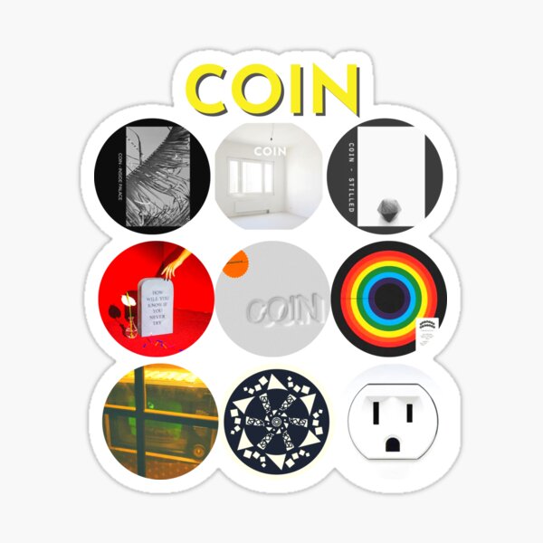"Coin Band t shirt and sticker | Coin Band Sticker" Sticker for Sale by ...