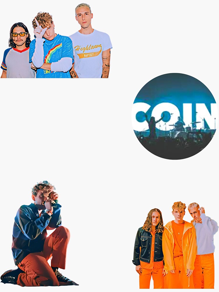 "Coin Band Sticker Pack " Sticker for Sale by loyalistwhiz | Redbubble