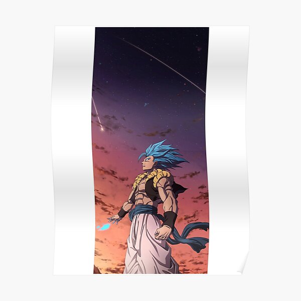 "Gogeta ssj blue " Poster for Sale by ZORO-DESIGN | Redbubble