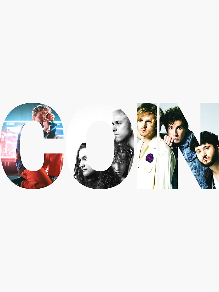 "Coin Band Classic t shirt and sticker | Coin Band Hoodie" Sticker for ...