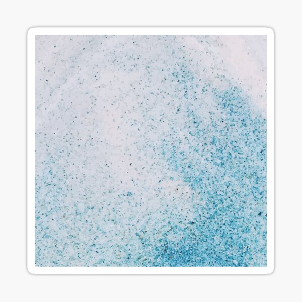 "Blue and White Dust" Sticker for Sale by ElMuchachon | Redbubble
