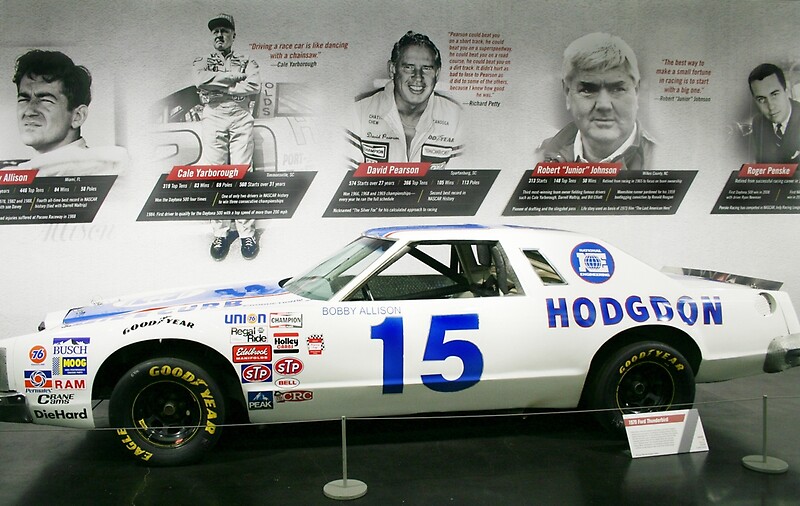 "Bobby Allison's #15 1979 Ford Thunderbird" by CJ Anderson | Redbubble