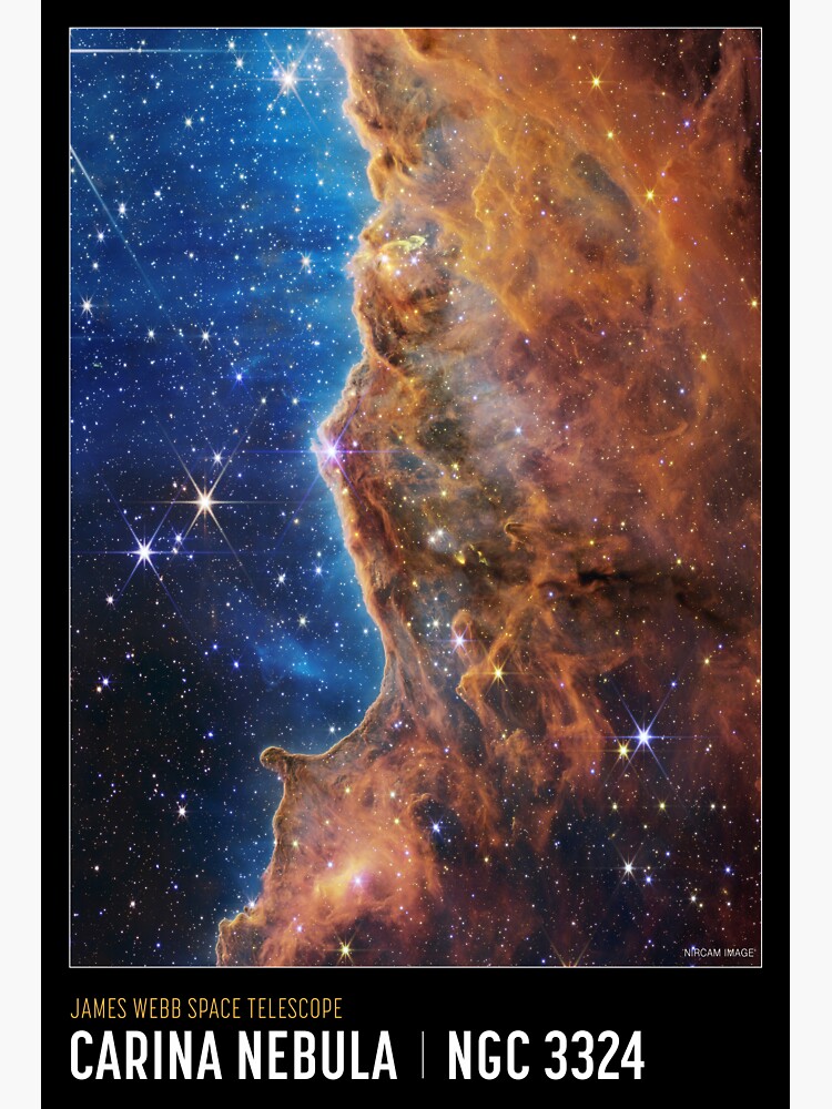 "NASA's James Webb Space Telescope Carina Nebula NGC 3324 Picture ...