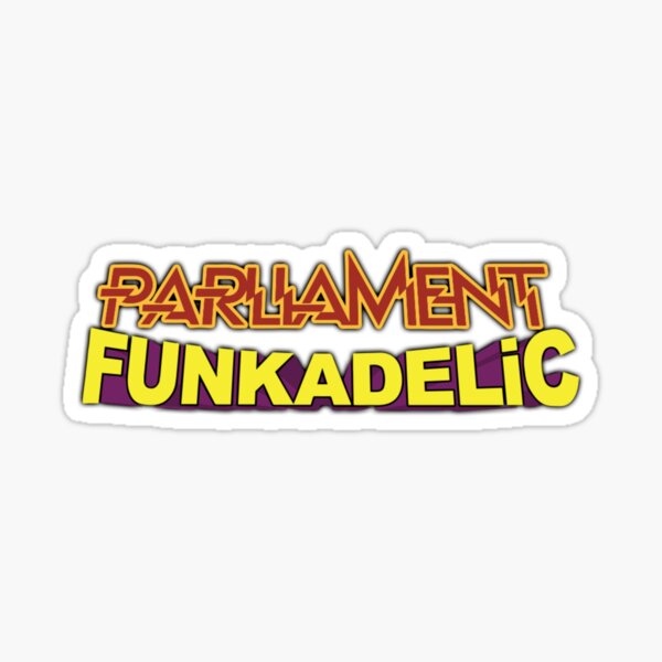 " GEORGE CLINTON - PARLIAMENT - FUNKADELIC" Sticker for Sale by ...