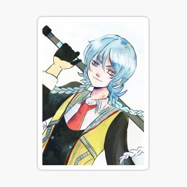 "Mizuki" Sticker for Sale by Ruvikdraws | Redbubble