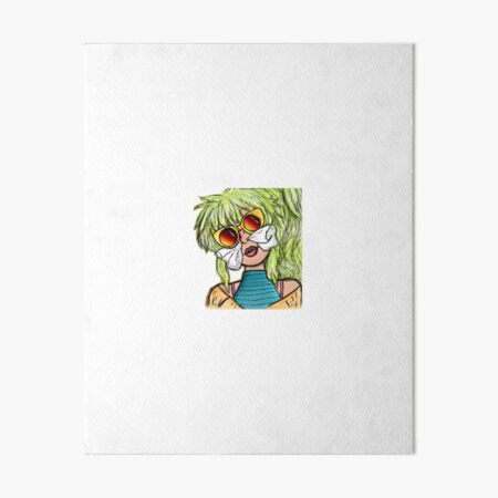 "snotgirl/lottie person art" Art Board Print by comet-txt | Redbubble