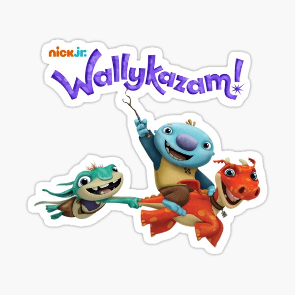 "Wallykazam - Wally Trollman And Norville Trollman" Sticker for Sale by ...