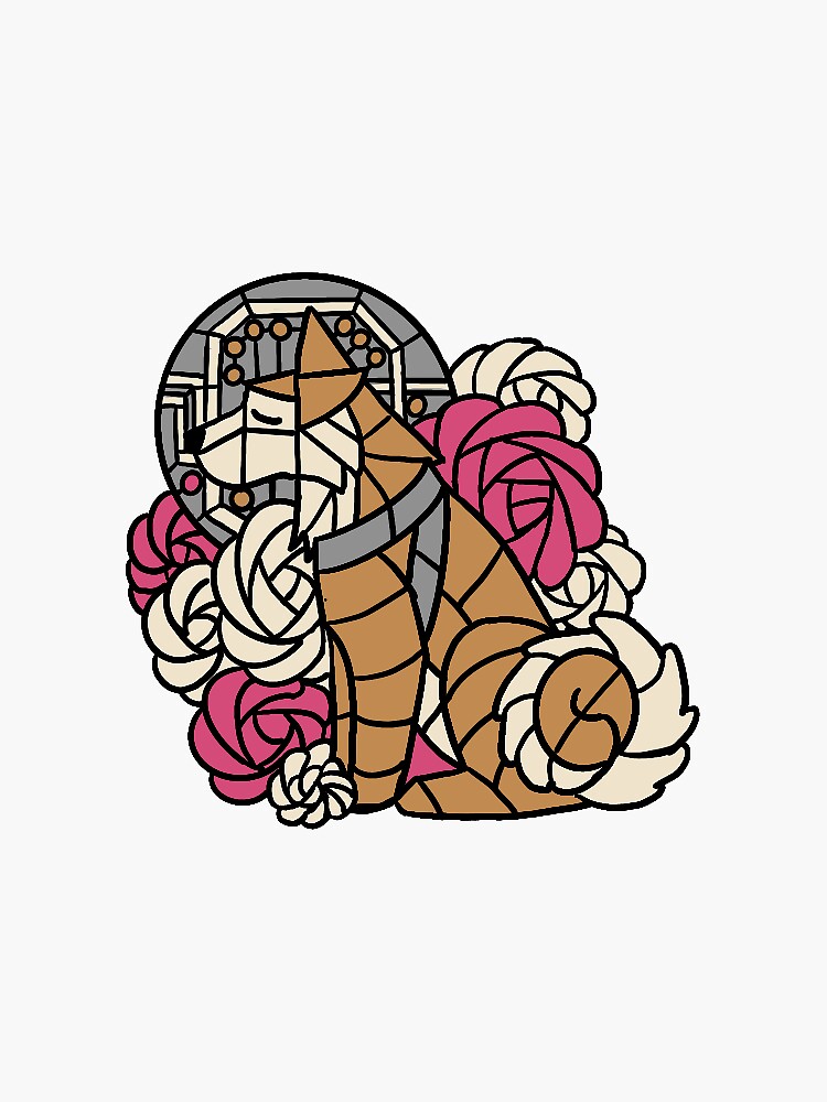 "Halocyon- Hachiko" Sticker for Sale by ArtAmaranthine | Redbubble