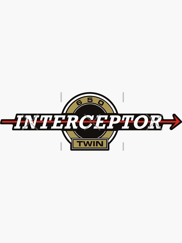 "Royal Enfield INT650 - Motorcycle Memorabilia Series - " Sticker for ...