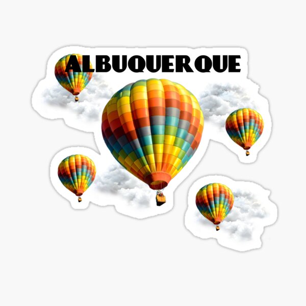 "Albuquerque Balloon Fiesta 2022" Sticker for Sale by star-boutique ...