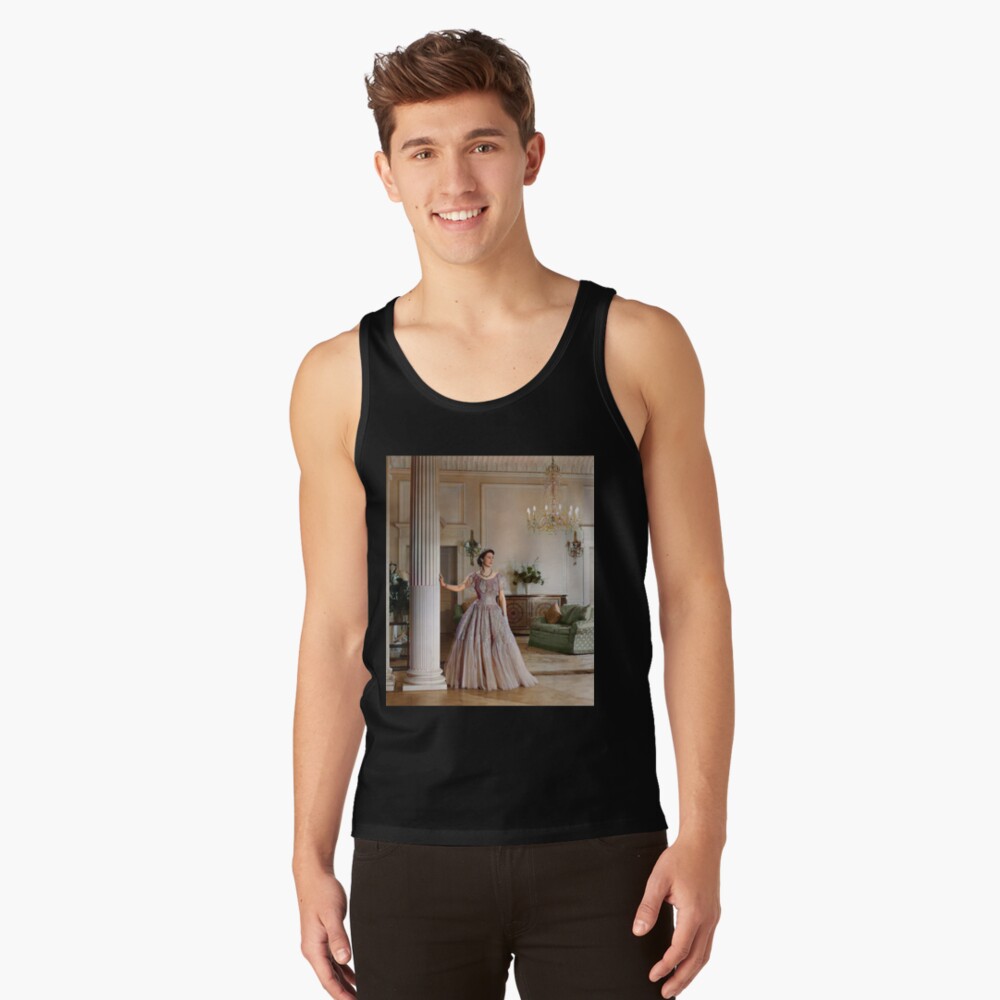 Her Majesty The Queen Elizabeth II portrait Tank Top sold by Greg ...