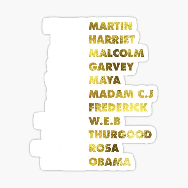 "Dream Like Martin Lead Like Harriet Fight Like Malcolm Think Like ...