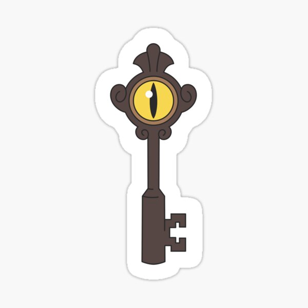 "Portal key ~ The Owl House" Sticker for Sale by Ruxandas | Redbubble