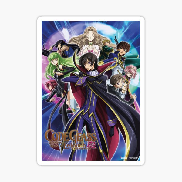 "Code Geass r2" Sticker for Sale by SeerEmperor | Redbubble