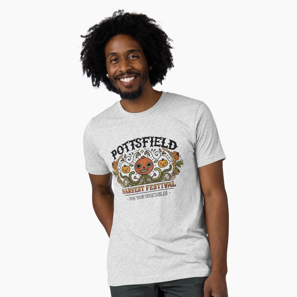 "pottsfield harvest festival Don your vegetables" Sticker for Sale by ...