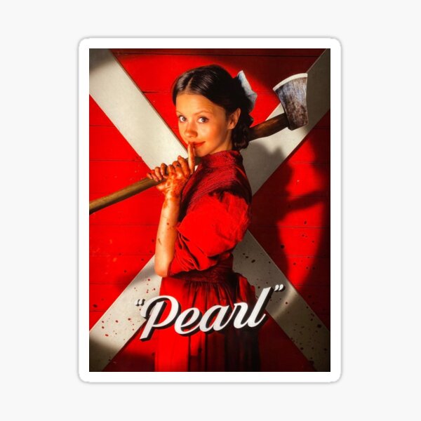 "Pearl Horror Movie 2022" Sticker for Sale by krystaljes | Redbubble