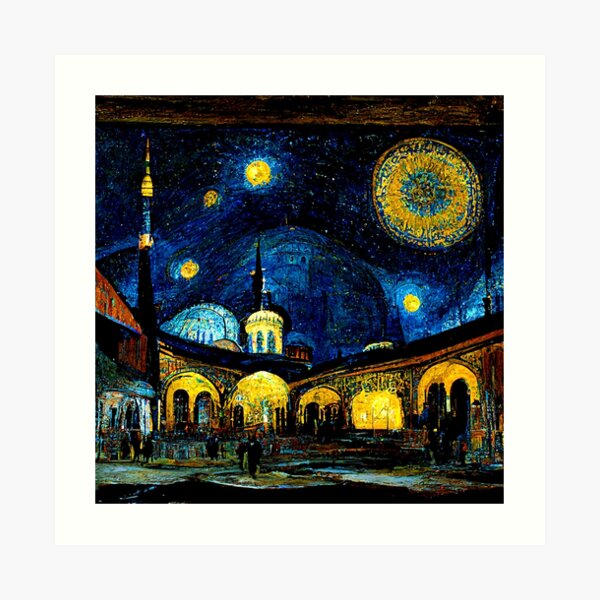 "van gogh style,vincent van gogh style ,Hagia Sophia ,Vincent van Gogh ...