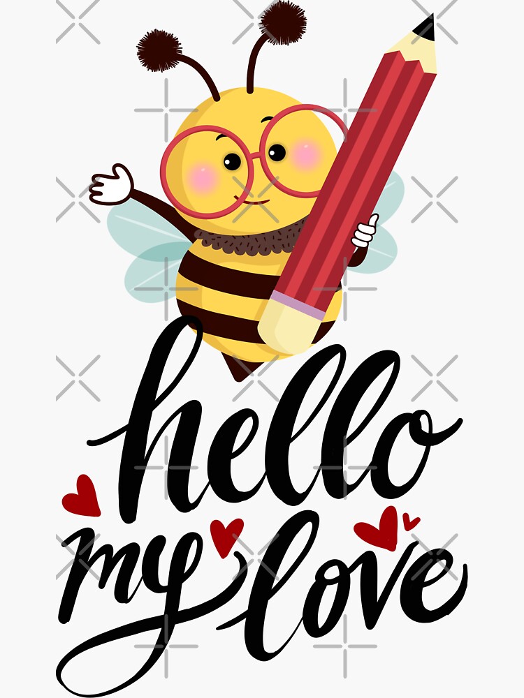 "Kawali Cute Animals Be Happy Cartoon" Sticker for Sale by PerfectBlend ...