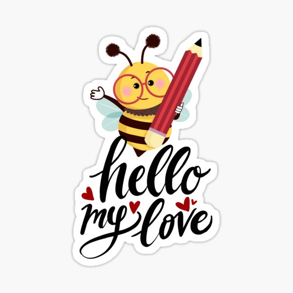 "Kawali Cute Animals Be Happy Cartoon" Sticker for Sale by PerfectBlend ...