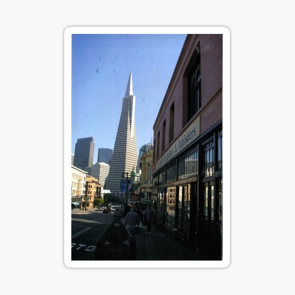 "North Beach,San Francisco" Sticker for Sale by RobynLee | Redbubble
