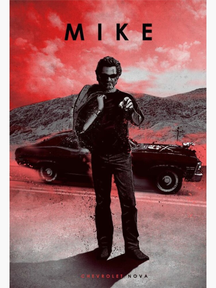 "stuntman mike stuntman mike37" Sticker for Sale by Popcultu | Redbubble