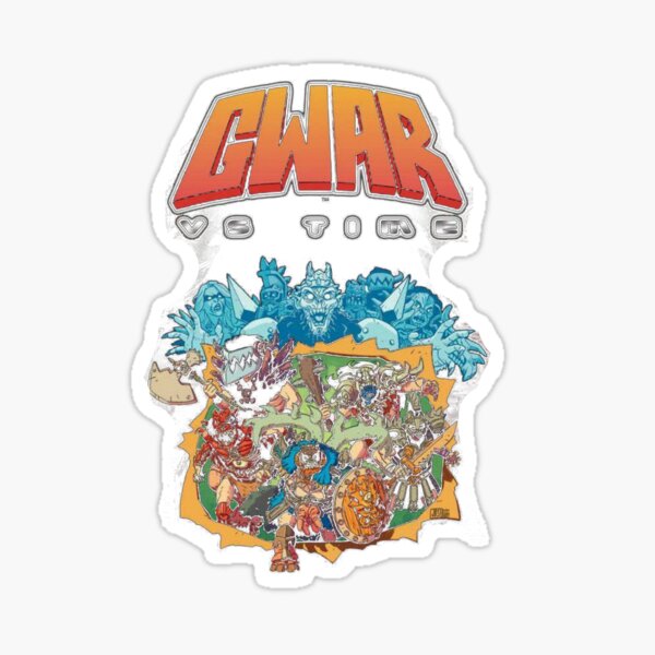 "gwar band" Sticker for Sale by dusunlame | Redbubble