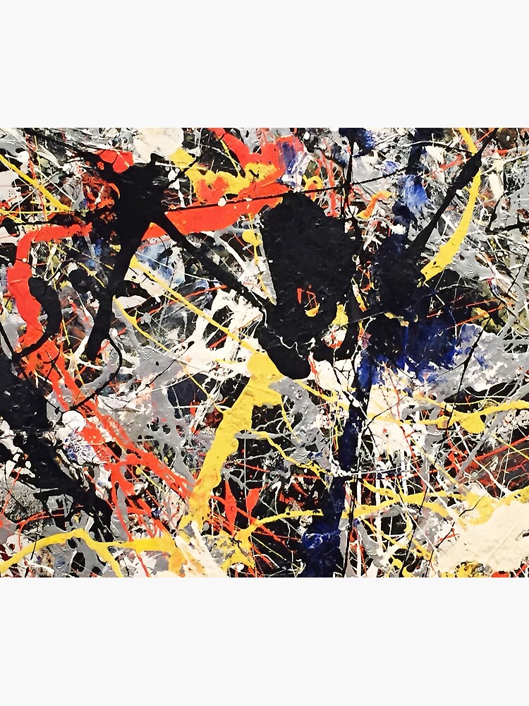 "Abstract Jackson Pollock Painting Original Art" Poster for Sale by ...