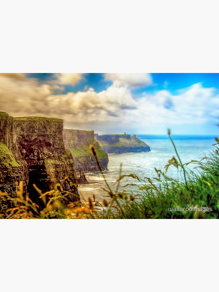 "Cliffs Of Moher (2)" Sticker for Sale by wallarooimages | Redbubble