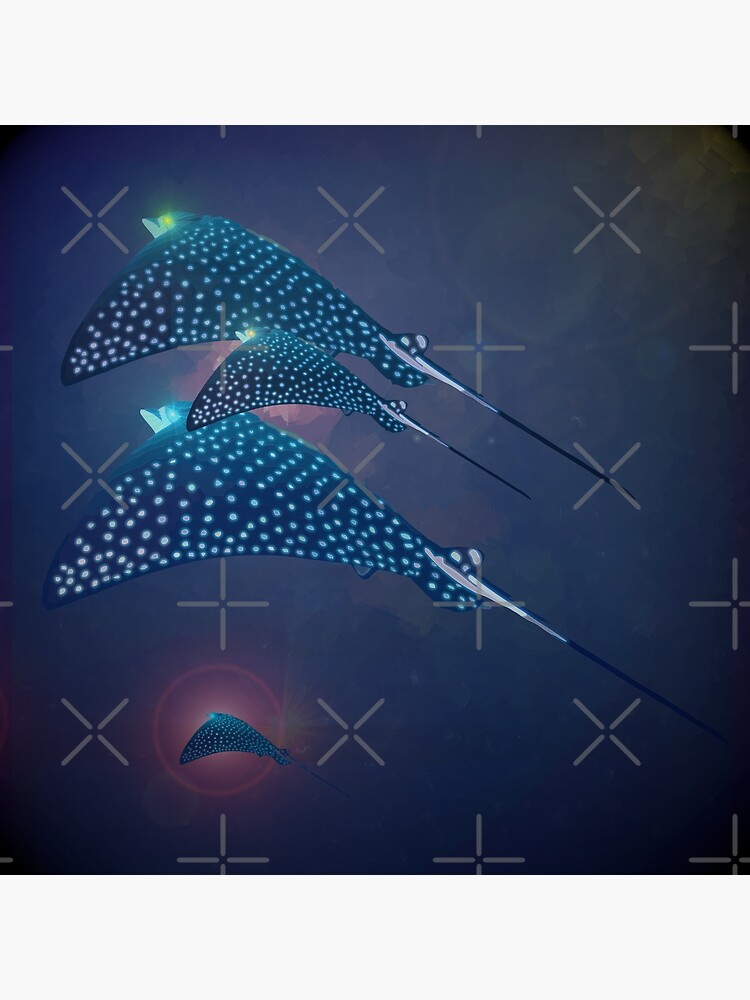 "Stringray Colony " Poster for Sale by headstock | Redbubble