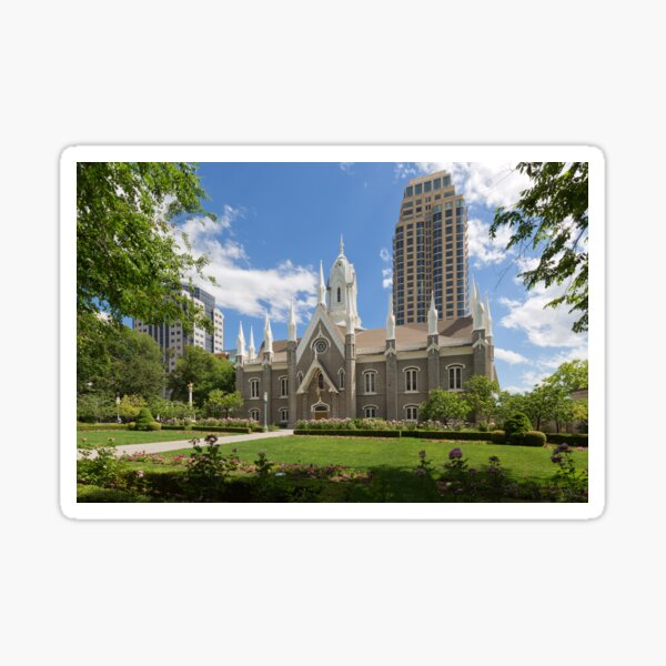 "Salt Lake Assembly Hall" Sticker for Sale by YairKarelic | Redbubble