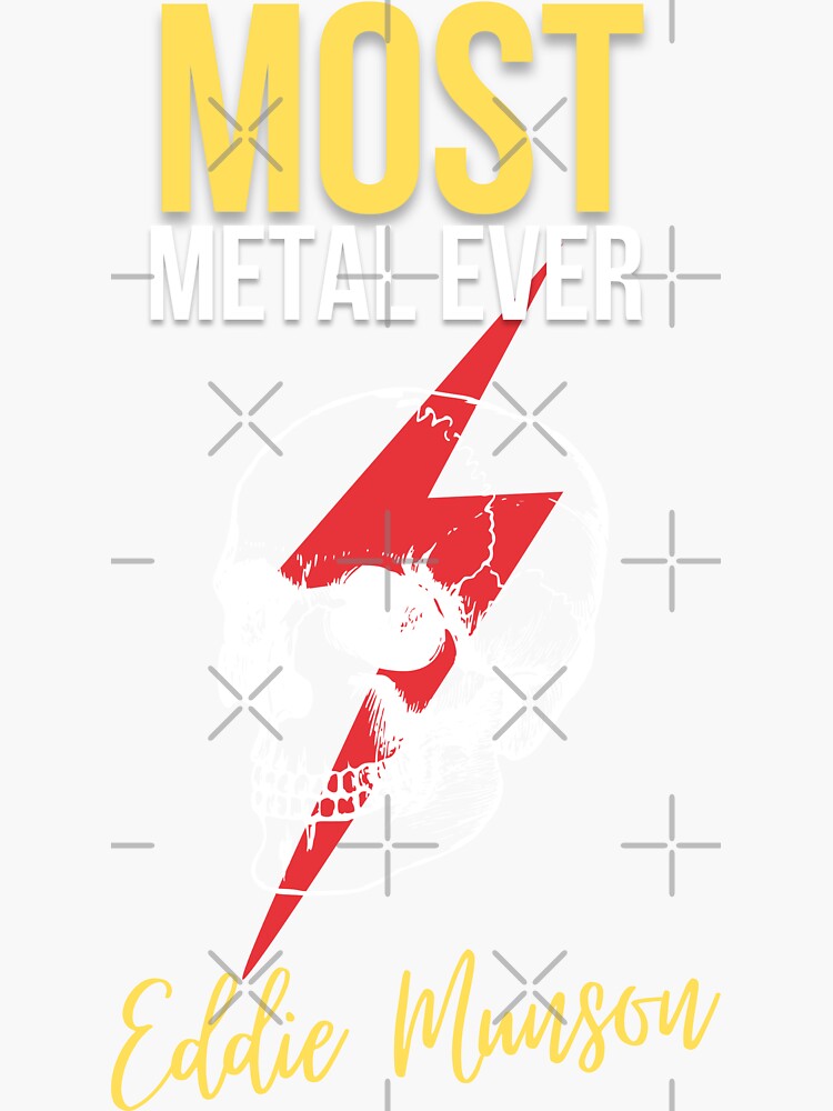 "Most metal ever" Sticker for Sale by AtesDesigns | Redbubble