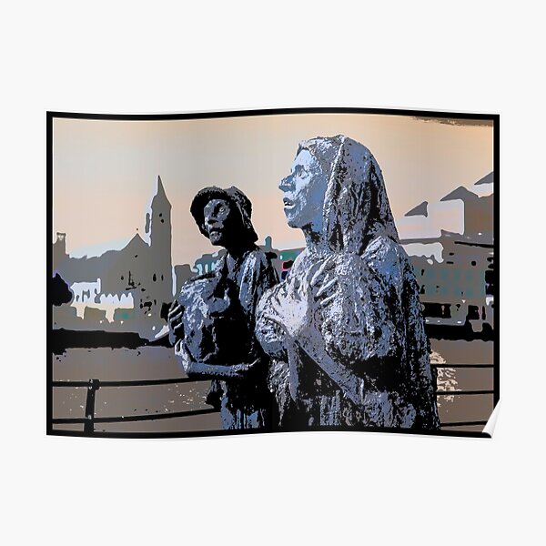 "Irish Famine Figures Dublin" Poster for Sale by Pictureitdesign ...