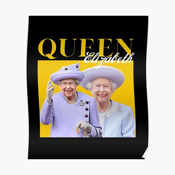 "Queen elizabeth - queen elizabeth - 1926-2022" Poster for Sale by ...