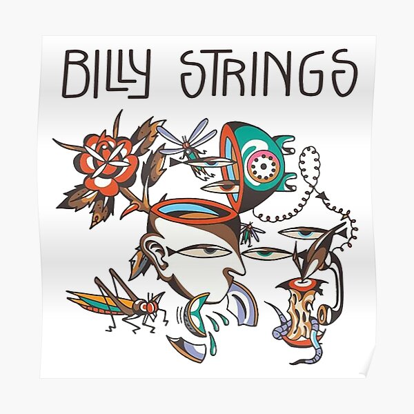 "Billy strings" Poster for Sale by sethmartini | Redbubble