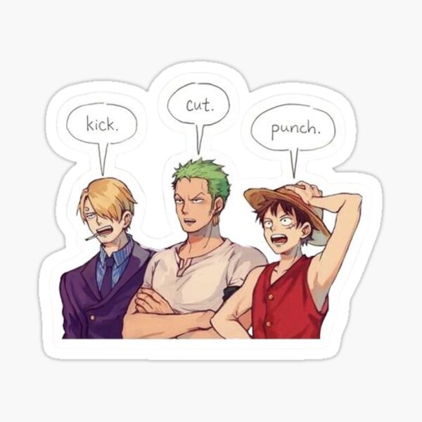 " ONE PIECE STICKERS/MONKEY D LUFFY STICKERS/ ACE STICKERS / SANJI ...