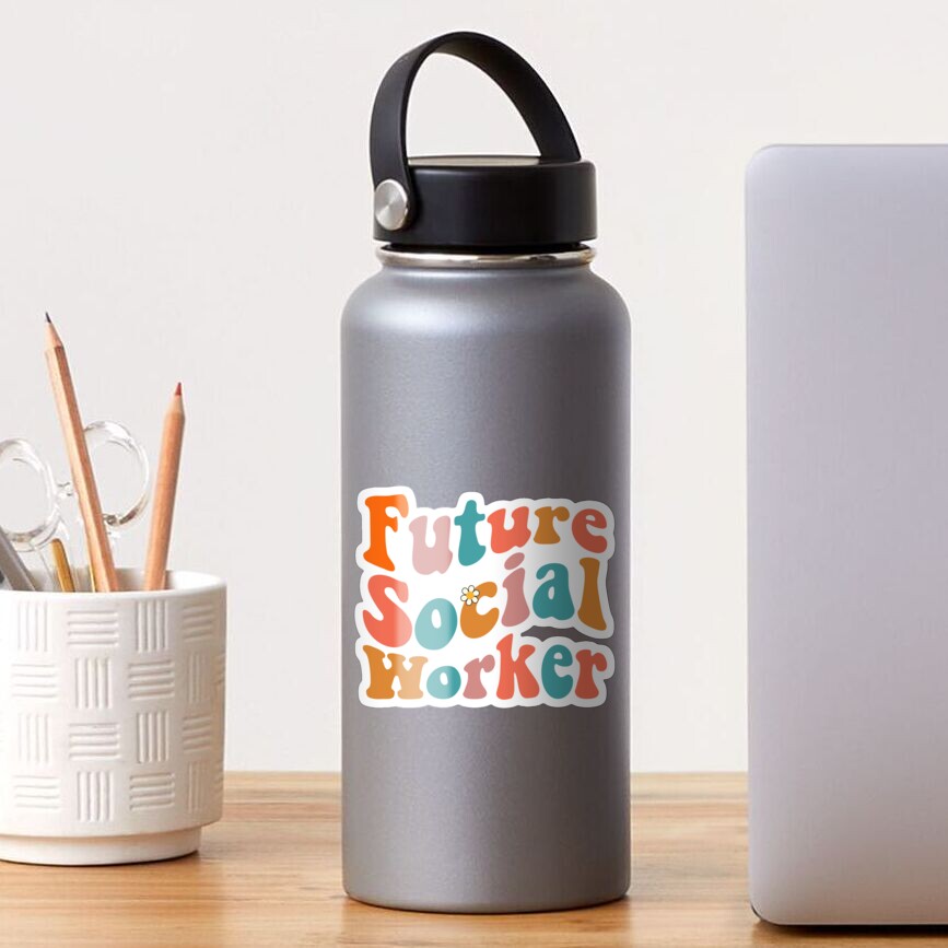 "Future Social Worker" Sticker for Sale by andro-designs | Redbubble