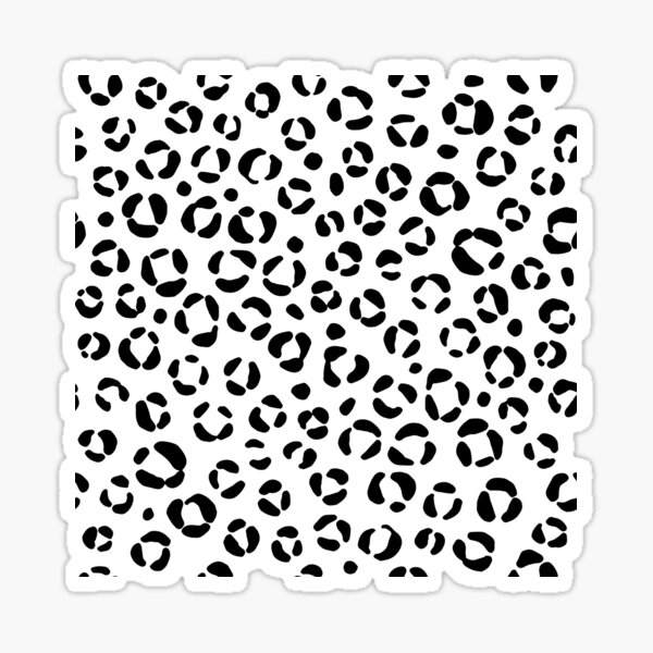 "Tiger Marks Pattern | Black & White Pattern | Patterns" Sticker for ...