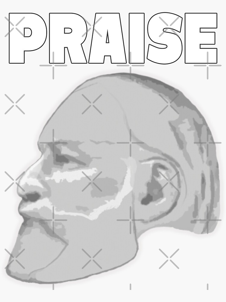 "Severance - Praise (Kier) - With Kier's Face" Sticker for Sale by ...