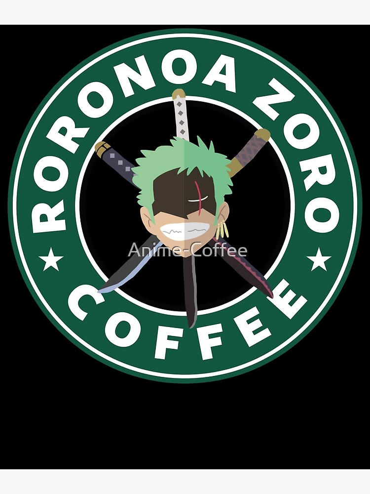 "One Piece Anime Roronoa Zoro Coffee Three Swords Style Luffy Ace ...